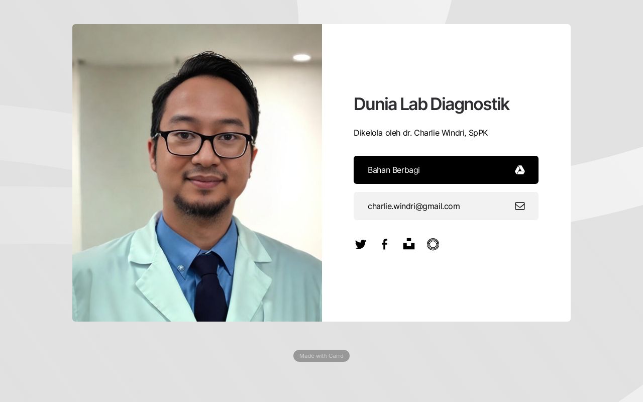 dr. Charlie Windri, SpPK